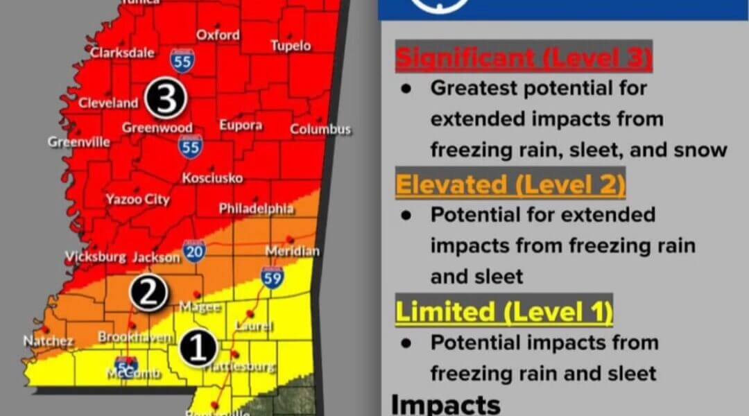 Mississippi prepares for approaching winter weather with alerts and ...