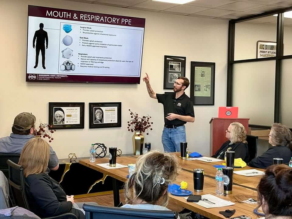 Northeast custodial staff completes safety training led by Mississippi ...